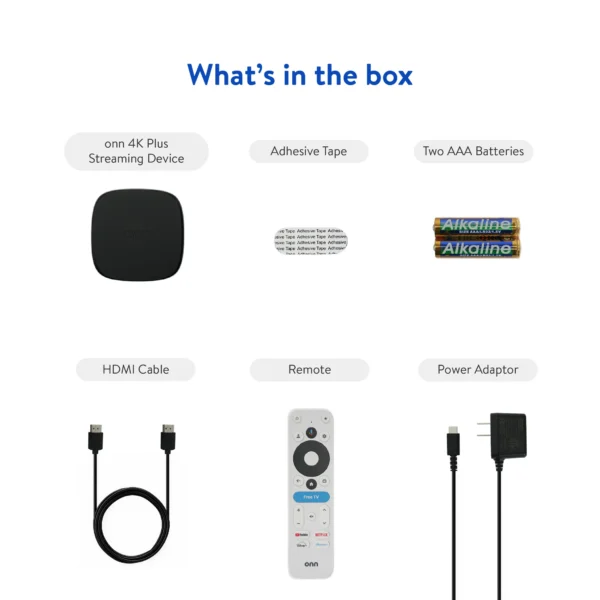 ONN TV Box 4K Plus New – TAHAT Store | Best Price.
